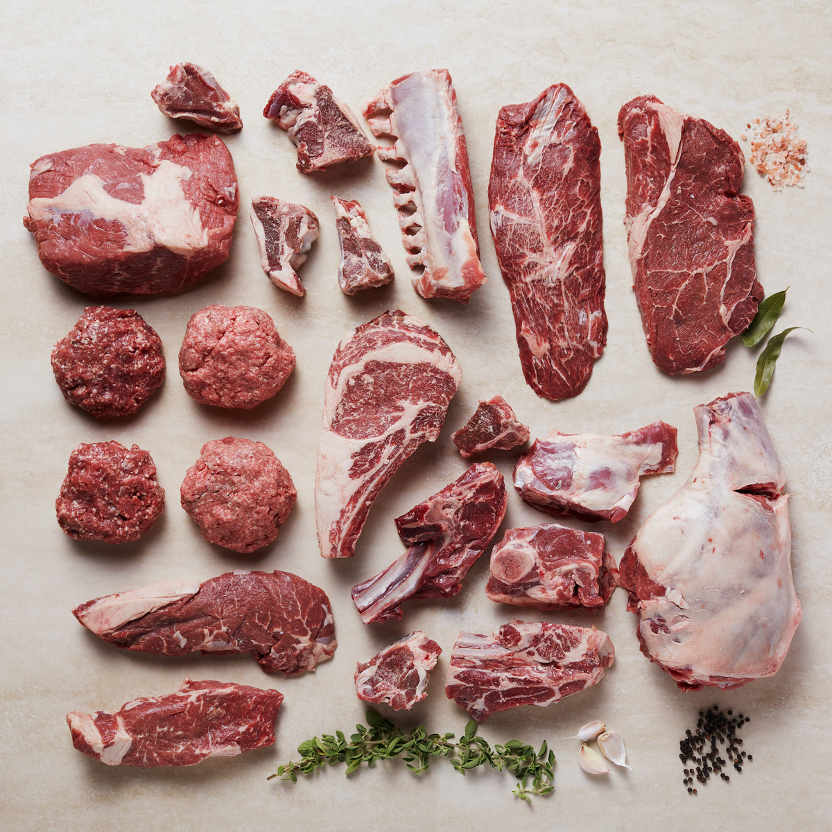 FARM TO CITY - BEEF + LAMB COMBO 20 lb – Agnello Farms